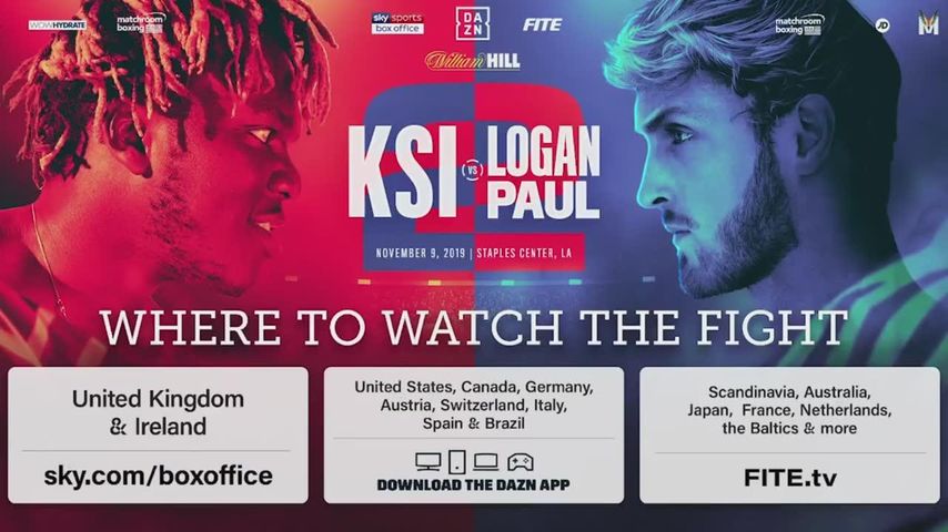 KSI talks Watching on FITE - TrillerTV