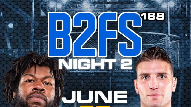 Jordan Gast at B2 Fighting Series - TrillerTV