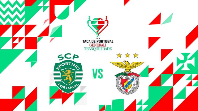 Football Grudge Match - Benfica vs Sporting in Portuguese Cup Final ...