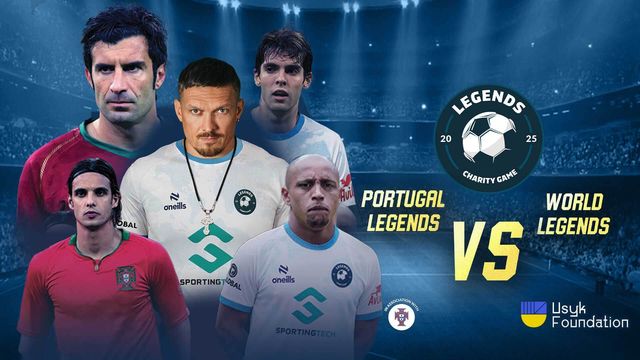 Portugal vs World Legends Charity Football Game – Livestream from ...