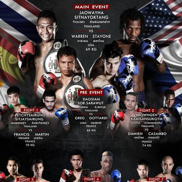 MAX MUAY THAI: March 12 - Official PPV Replay - TrillerTV