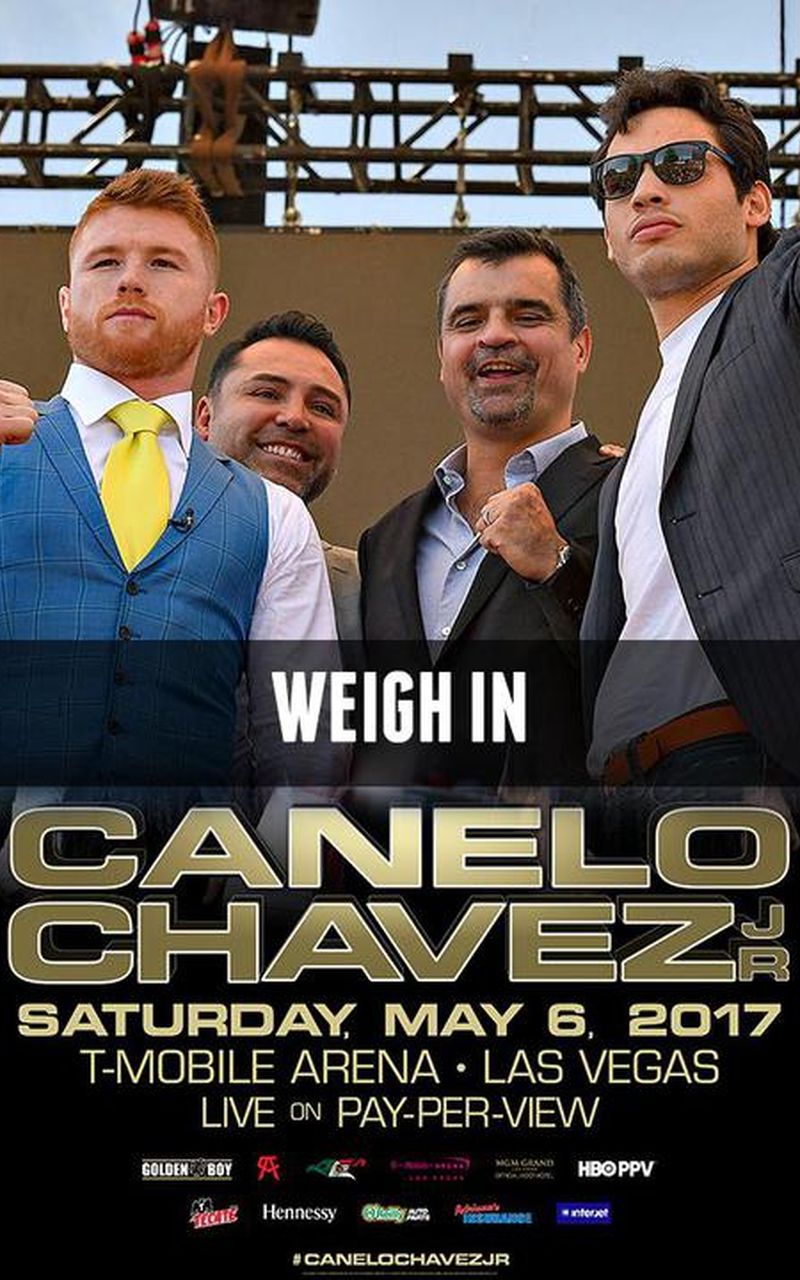 Canelo vs. Chavez Jr: Weigh-In - Free Replay - TrillerTV - Powered by FITE
