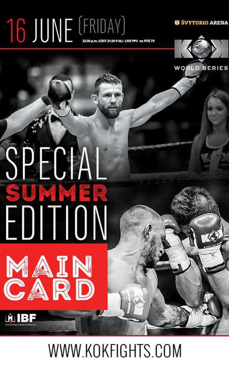 KOK Special Summer Edition: Main Card - Official PPV Replay - TrillerTV ...