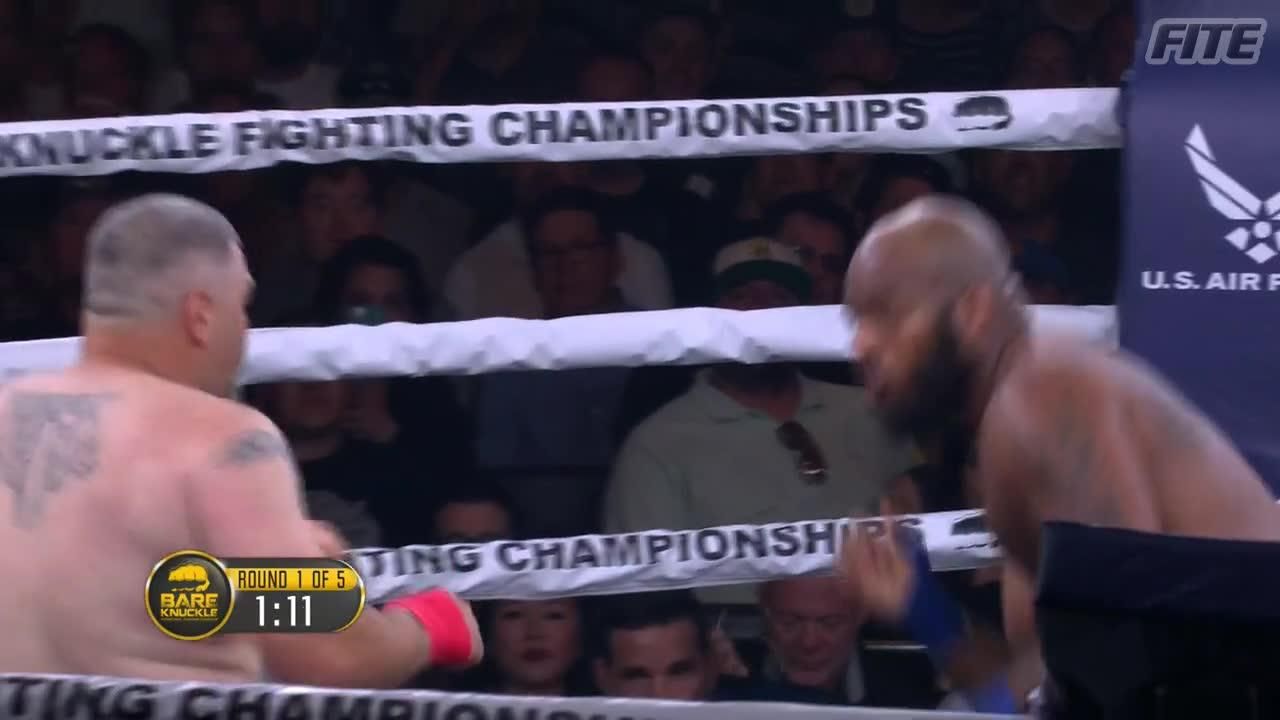 Bare Knuckle Fighting Championship - Arnold Adams vs. D.J. Linderman - TrillerTV - Powered by FITE