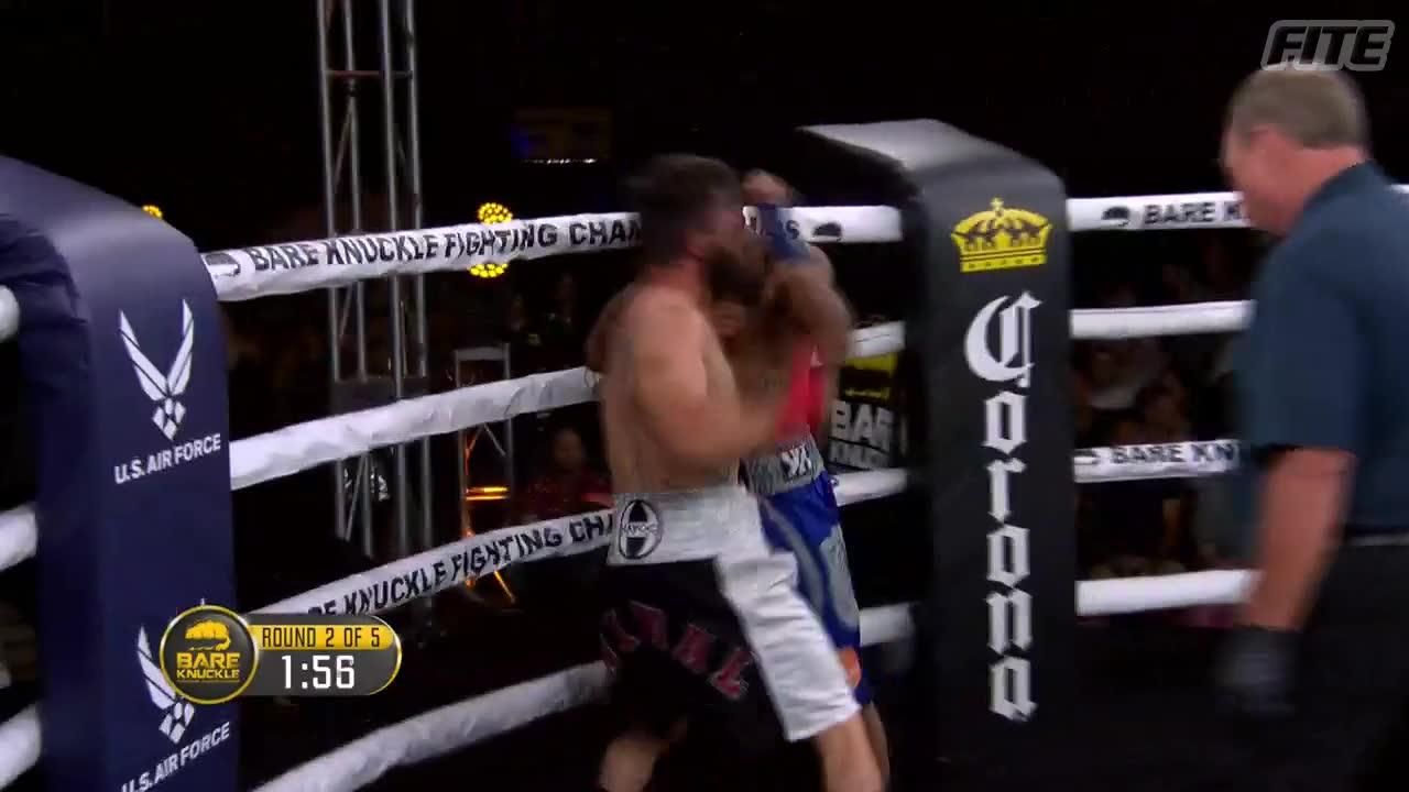 Bare Knuckle Fighting Championship - Reggie Barnett Jr vs. Travis Thompson - TrillerTV - Powered ...