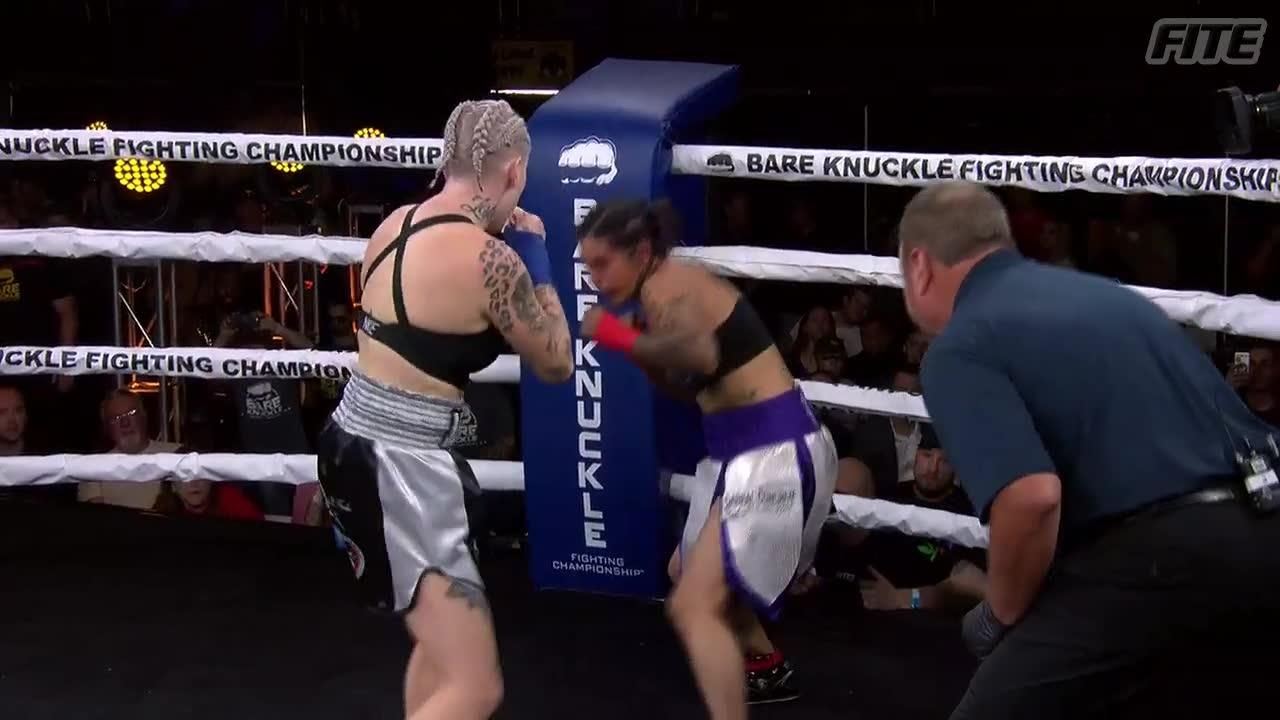 Bare Knuckle Fighting Championship - Bec Rawlings vs. Almanza Garcia - TrillerTV - Powered by FITE