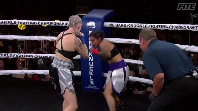 Bare Knuckle Fighting Championship - Bec Rawlings vs. Almanza Garcia ...