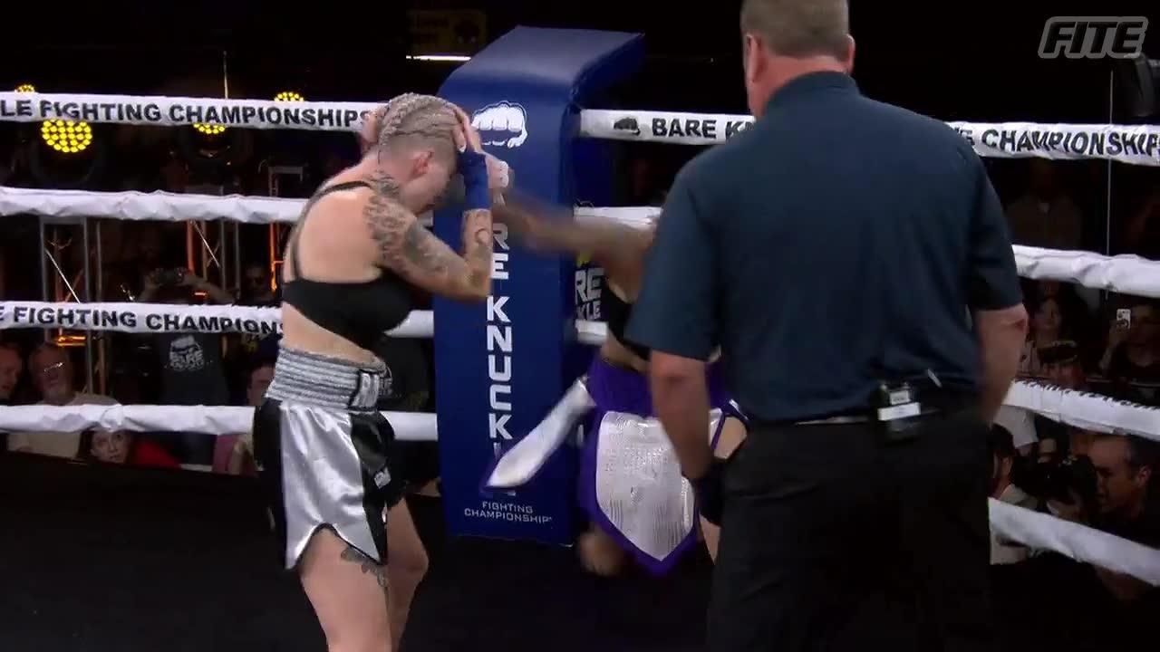 Bare Knuckle Fighting Championship - Bec Rawlings vs. Almanza Garcia - TrillerTV - Powered by FITE