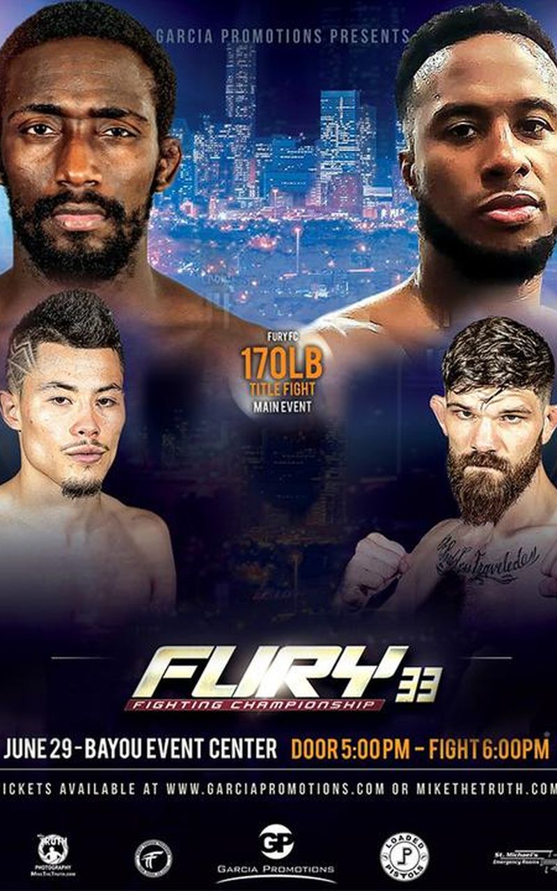 Fury Fighting Championships 33: Anthony Ivy vs Jason Langellier ...