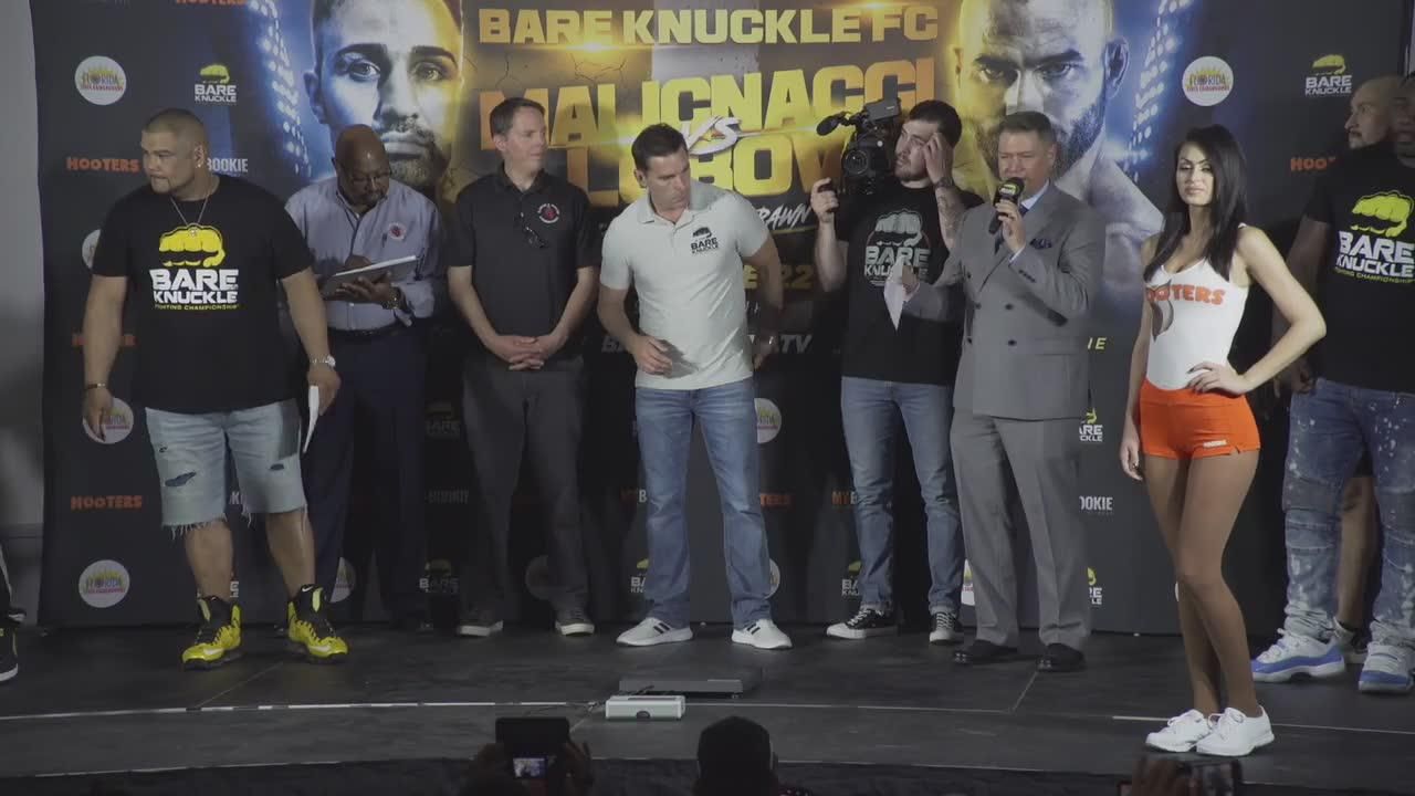 Bare Knuckle Fighting Championship 6: Weigh In - Official Free Replay - TrillerTV - Powered by FITE