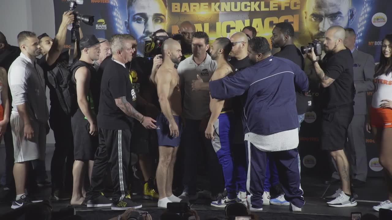 Bare Knuckle Fighting Championship 6: Weigh In - Official Free Replay - TrillerTV - Powered by FITE