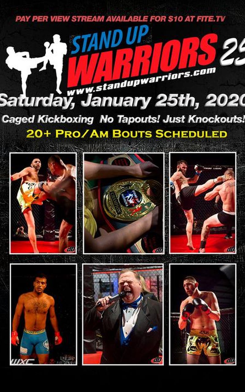 Stand Up Warriors 25: Marcus Mauling vs Landen Harvey - Official PPV ...