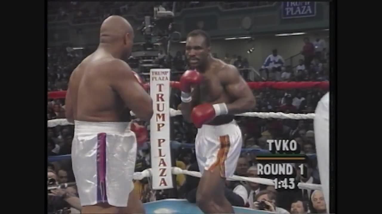 Top Rank Classics: Evander Holyfield vs George Foreman April 19th, 1991 ...