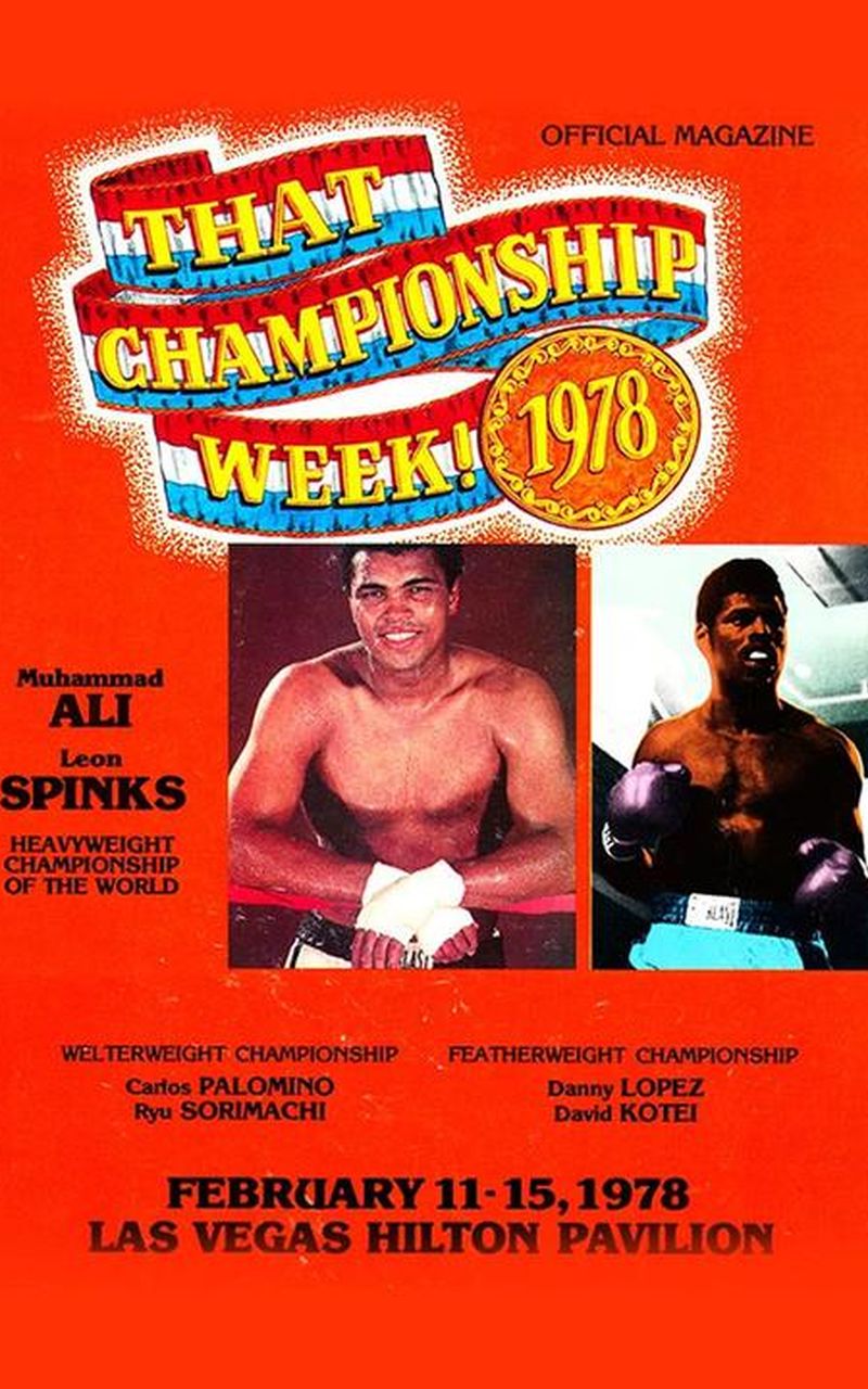 Top Rank Classics: Leon Spinks vs Muhammad Ali #1 - February 15th, 1978 ...