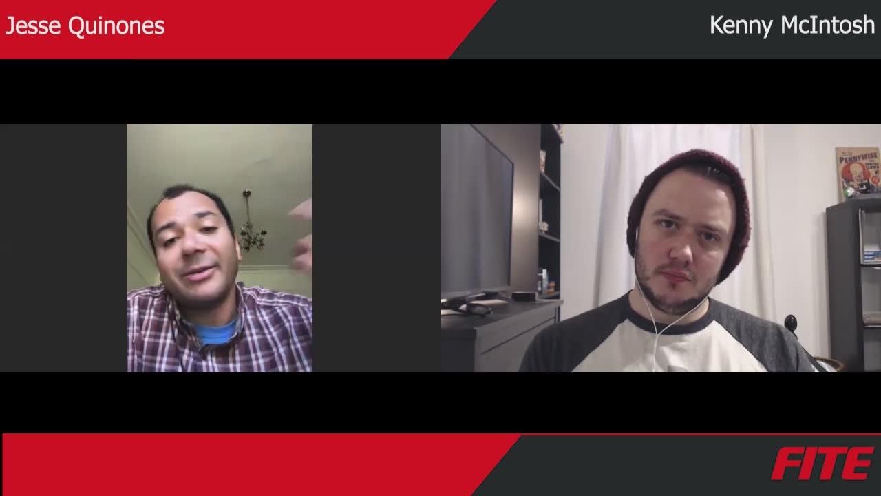 Kenny McIntosh Interviews Jesse Quinones on Cagefighter - TrillerTV