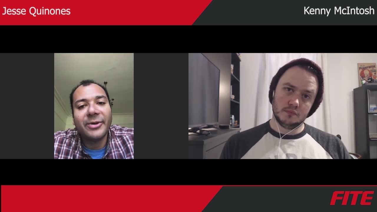 Kenny McIntosh Interviews Jesse Quinones on Cagefighter - TrillerTV