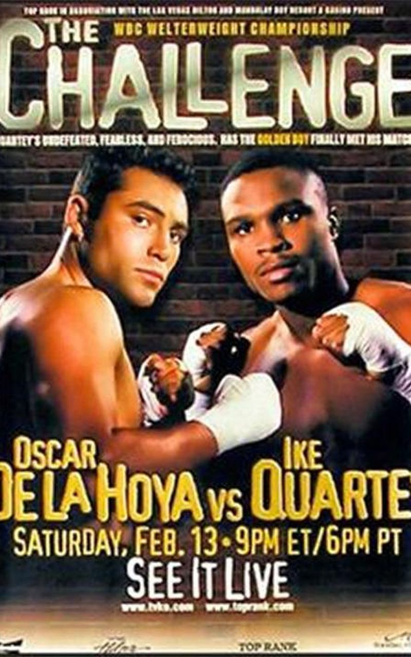 Top Rank Classics: Oscar de la Hoya vs Ike Quartey February 13th, 1999 ...