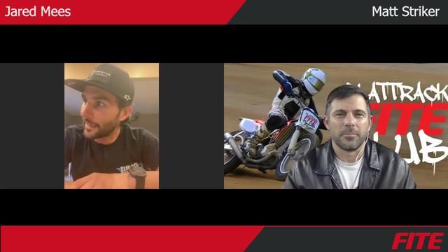 Matt Striker Interviews Jared Mees on Flattrack FITE Klub - TrillerTV