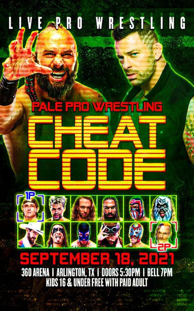 Pale Pro Wrestling: Cheat Code - Official Replay - TrillerTV - Powered ...