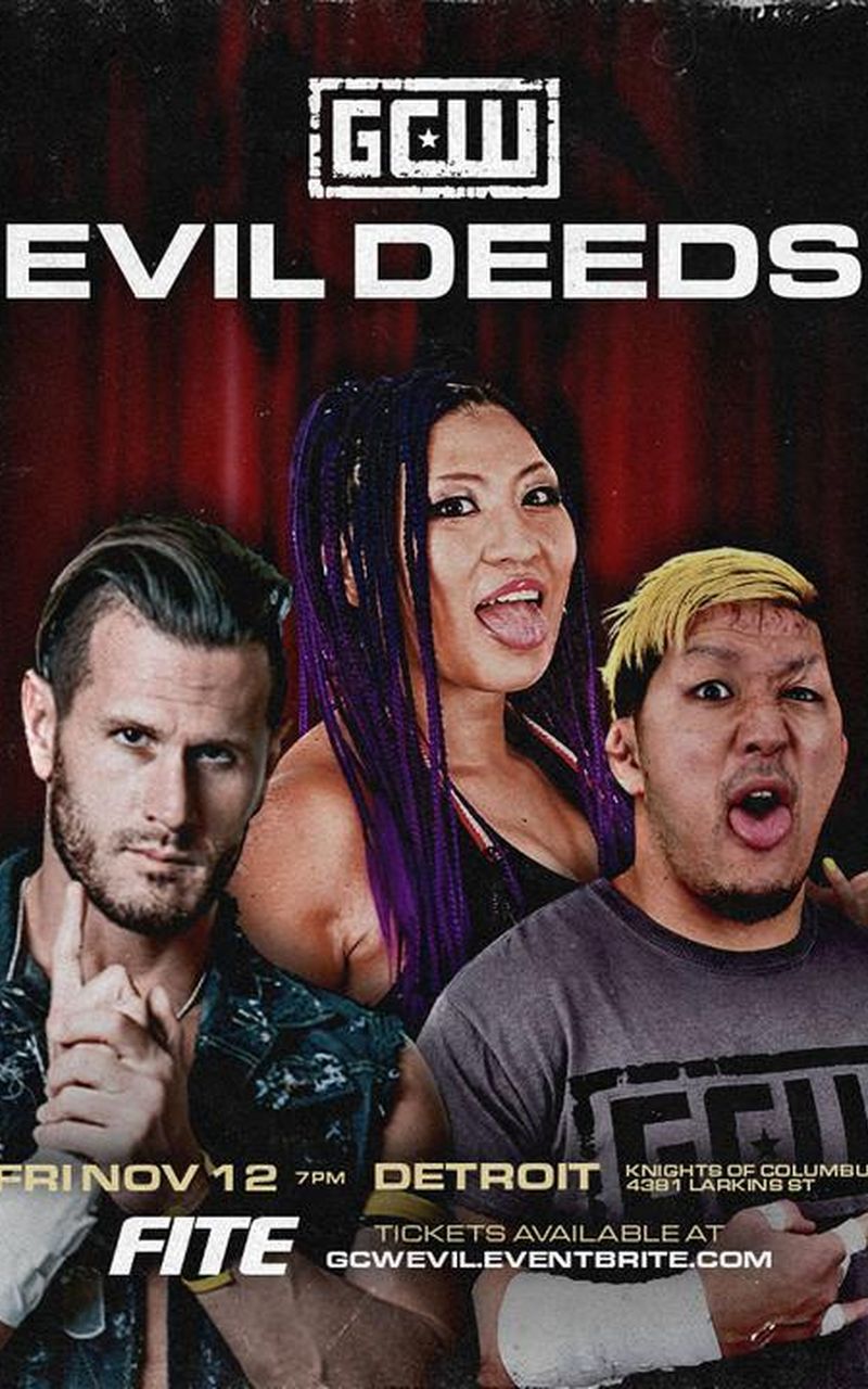 GCW: Evil Deeds - Official Replay - TrillerTV - Powered by FITE
