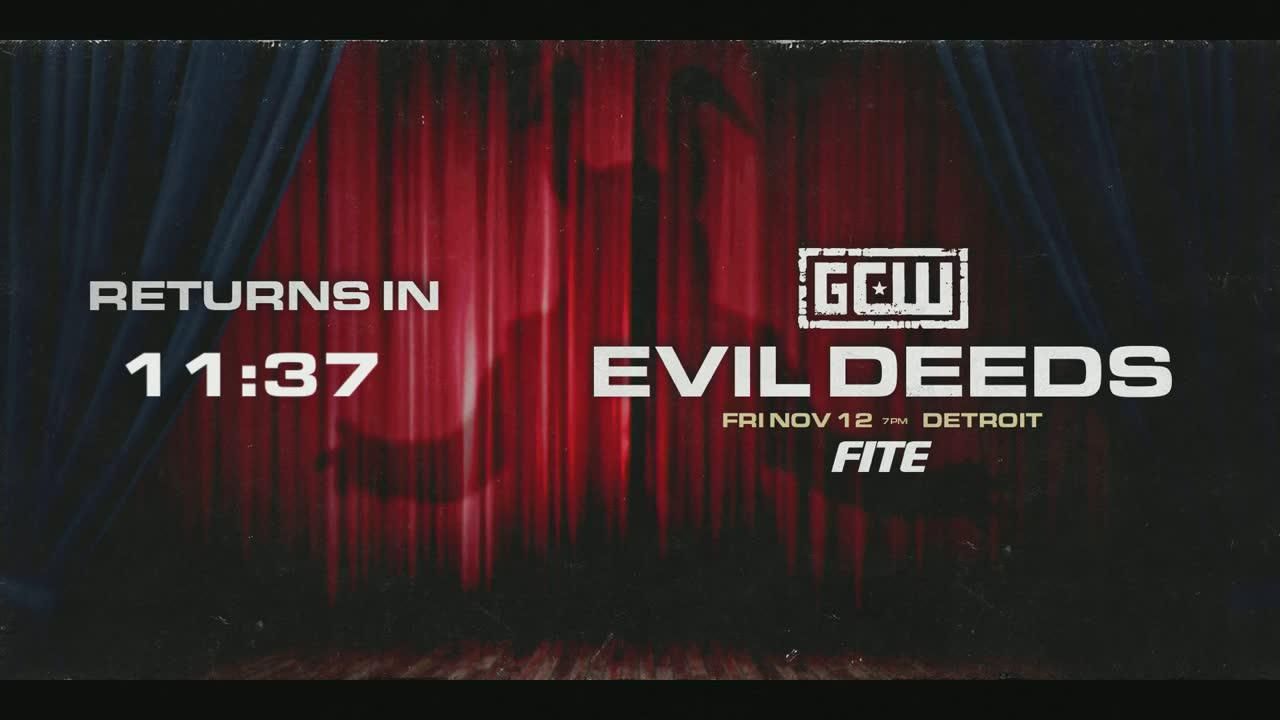 GCW: Evil Deeds - Official Replay - TrillerTV - Powered by FITE
