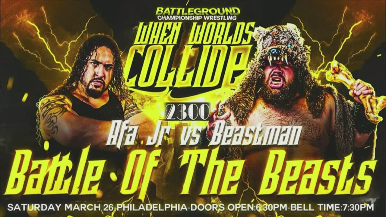 Battleground Championship Wrestling When Worlds Collide Official