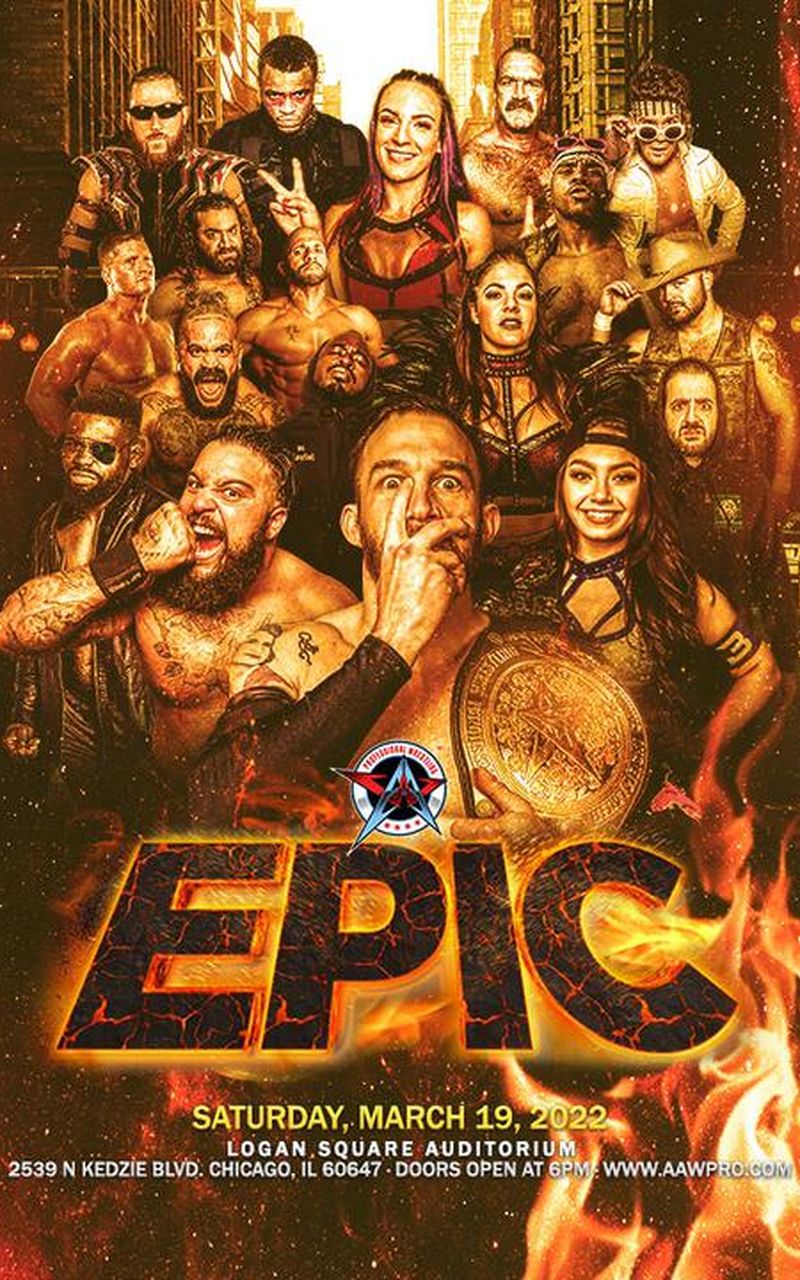 AAW Pro Wrestling: Epic - The 18 Year Anniversary Event - Official PPV ...