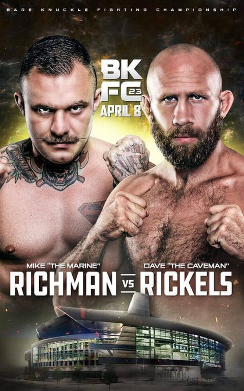 BKFC 23: Mike Richman vs David Rickels - Official Replay - TrillerTV ...