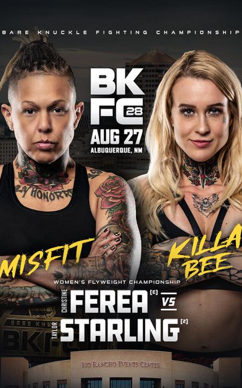 BKFC 28: Christine Ferea vs Taylor Starling - Official Replay ...