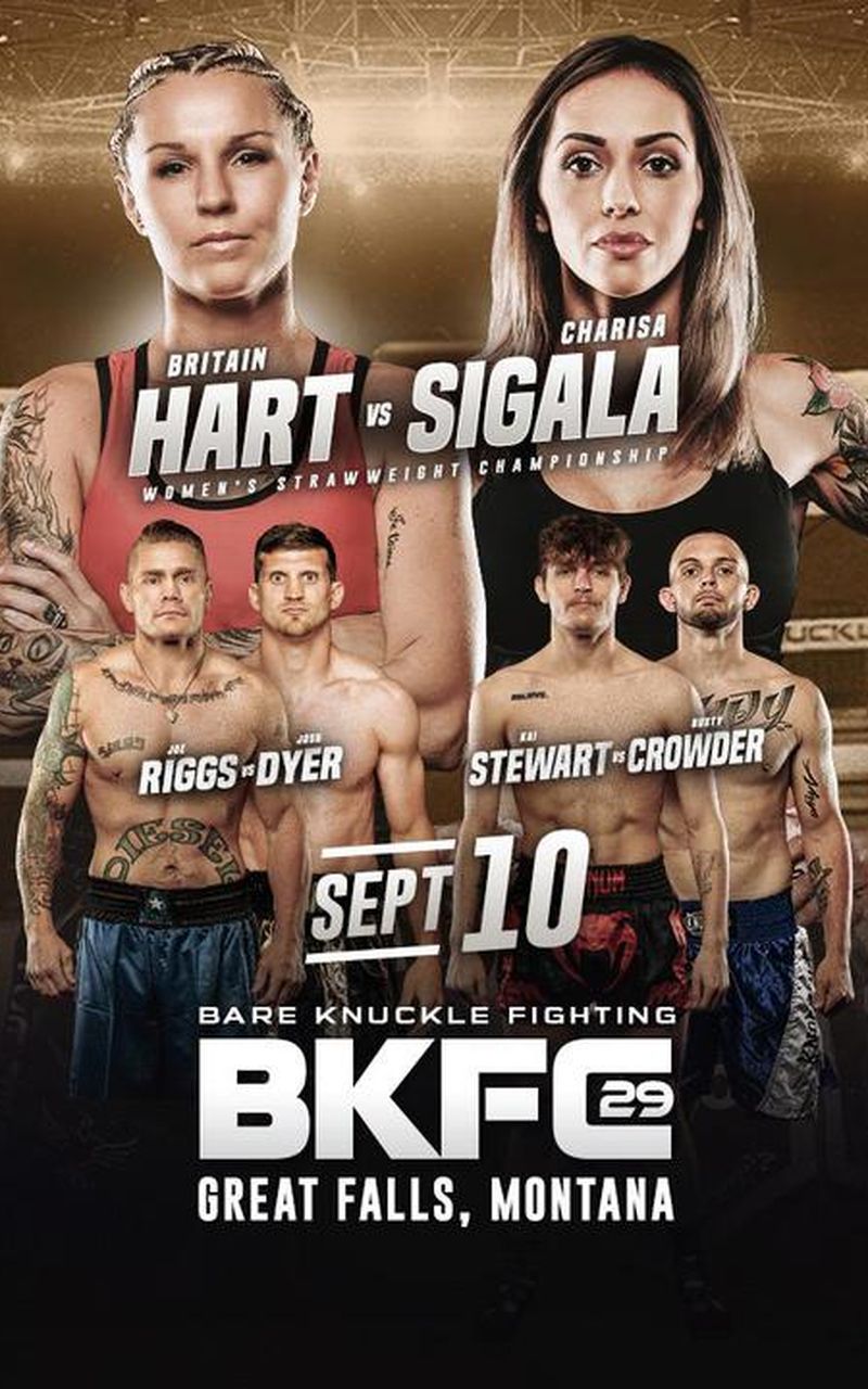 BKFC 29 Montana 2: Britain Hart vs Charisa Sigala - Official Replay ...