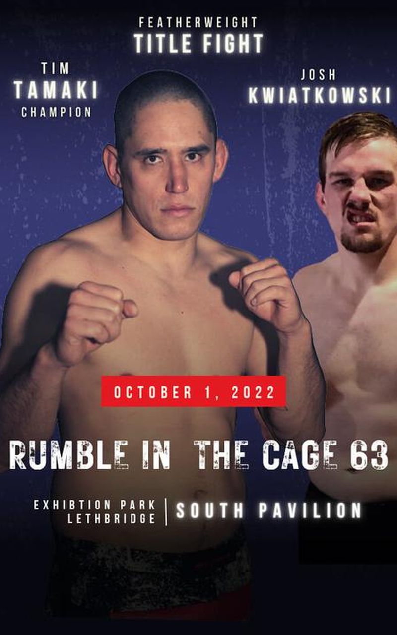 Rumble in the Cage 63 - Tim Tamaki vs Josh Kwiatkowski - Official ...