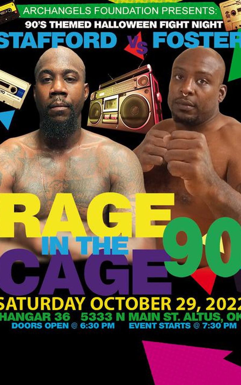 Rage in the Cage OKC 90: Lamont Stafford vs Matt Foster - Official ...