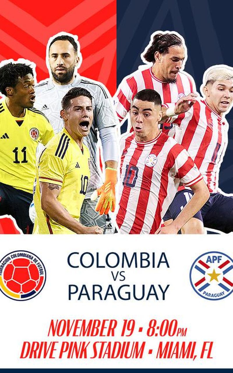 International Soccer Friendly: Colombia vs Paraguay - Official PPV ...
