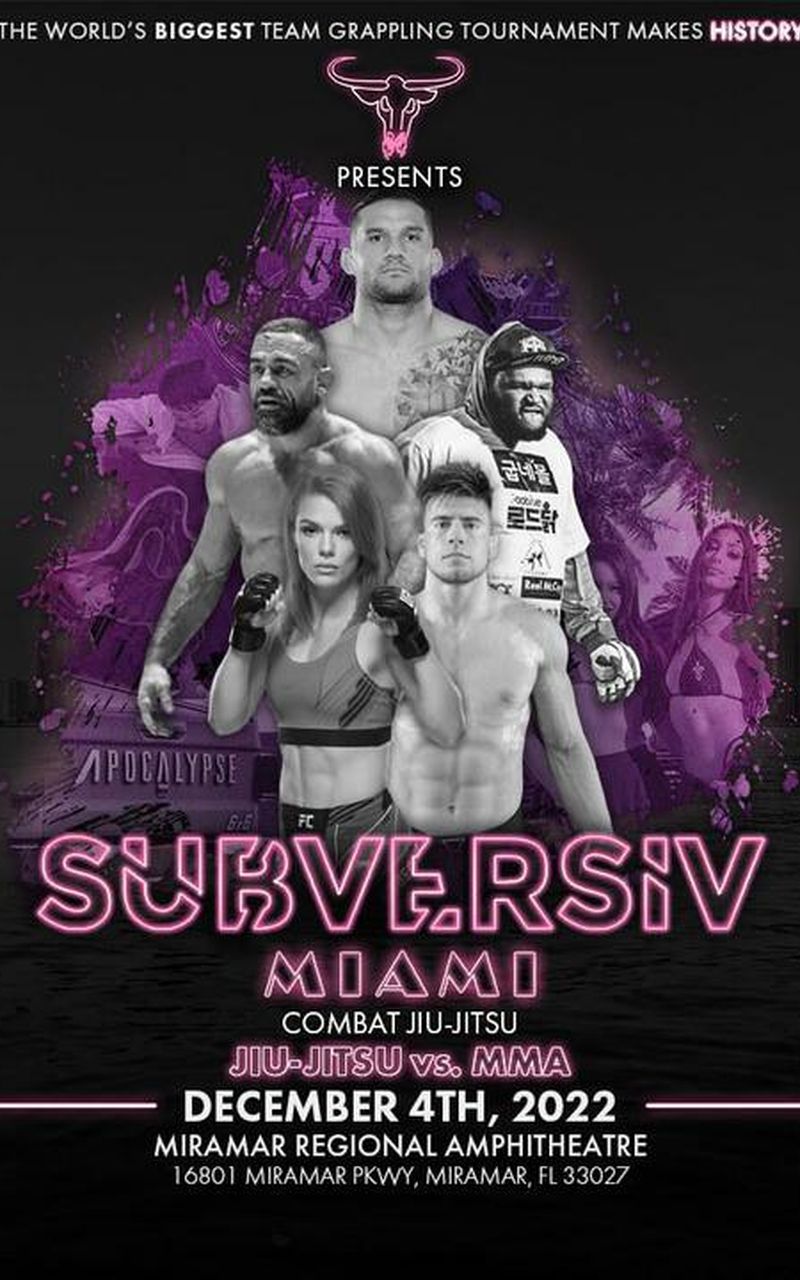 Subversiv Miami: Jiu-Jitsu vs MMA - Official Replay - TrillerTV ...
