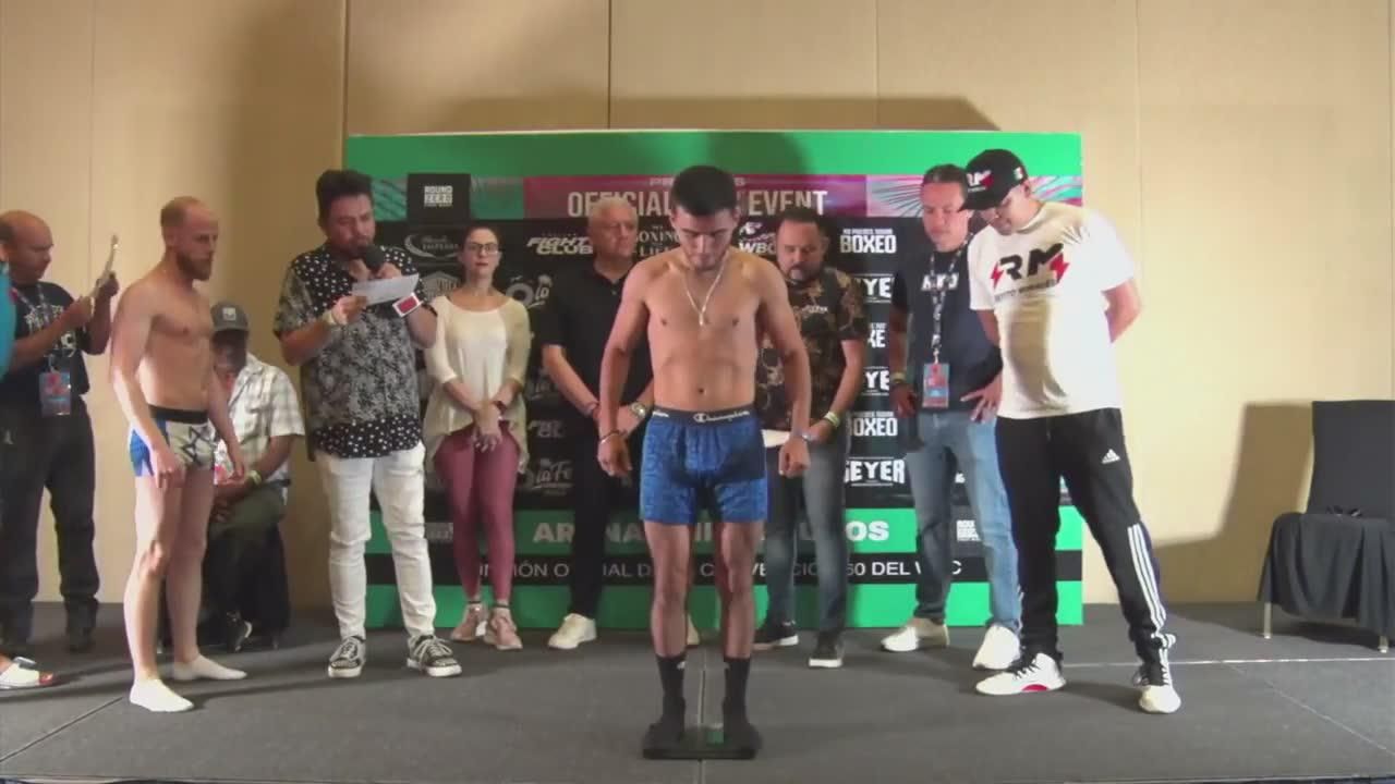 TFC: Escobedo vs Cabrera - Weigh In (en Español) - Official Free Replay ...