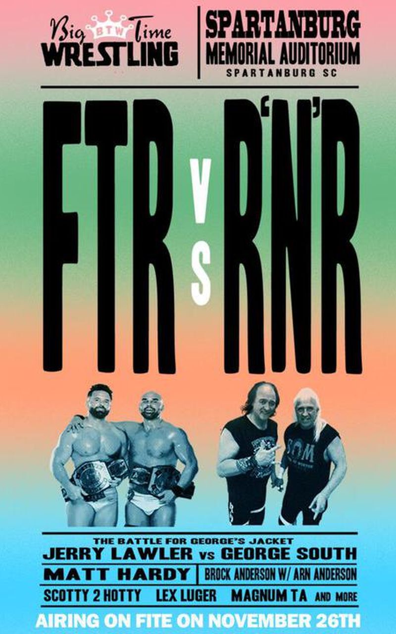 Big Time Wrestling: FTR vs R'N'R - Official Replay - TrillerTV ...