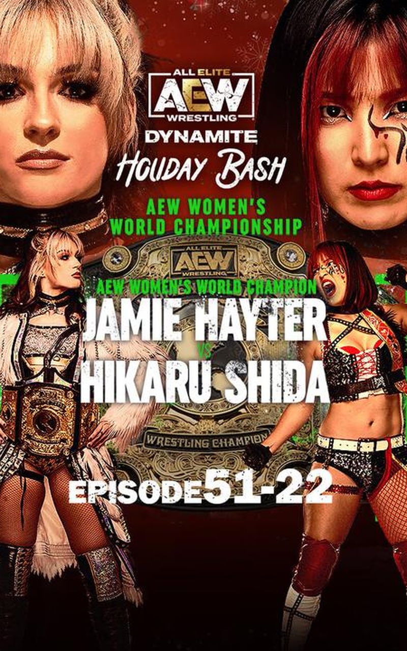 AEW: Dynamite, Episode 51-22: Holiday Bash - Official Replay - TrillerTV - Powered by FITE