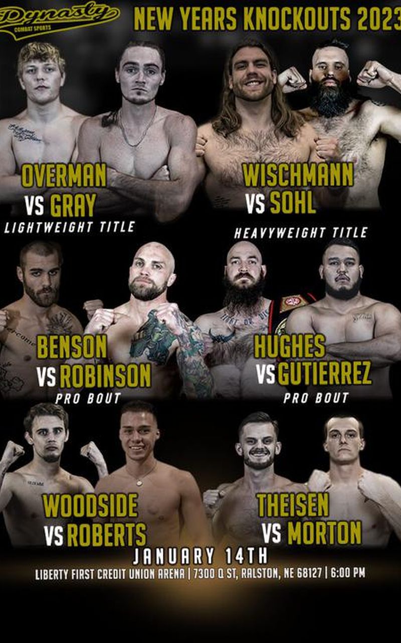 Dynasty Combat Sports: New Years Knockout 2023 - Official Replay ...