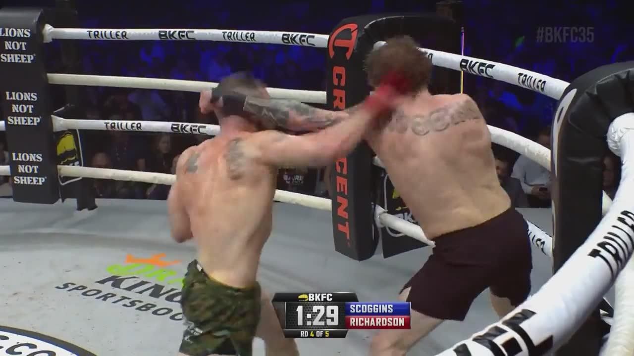 BKFC 35 Myrtle Beach: Yosdenis Cedeno vs Gorjan Slaveski - Official ...