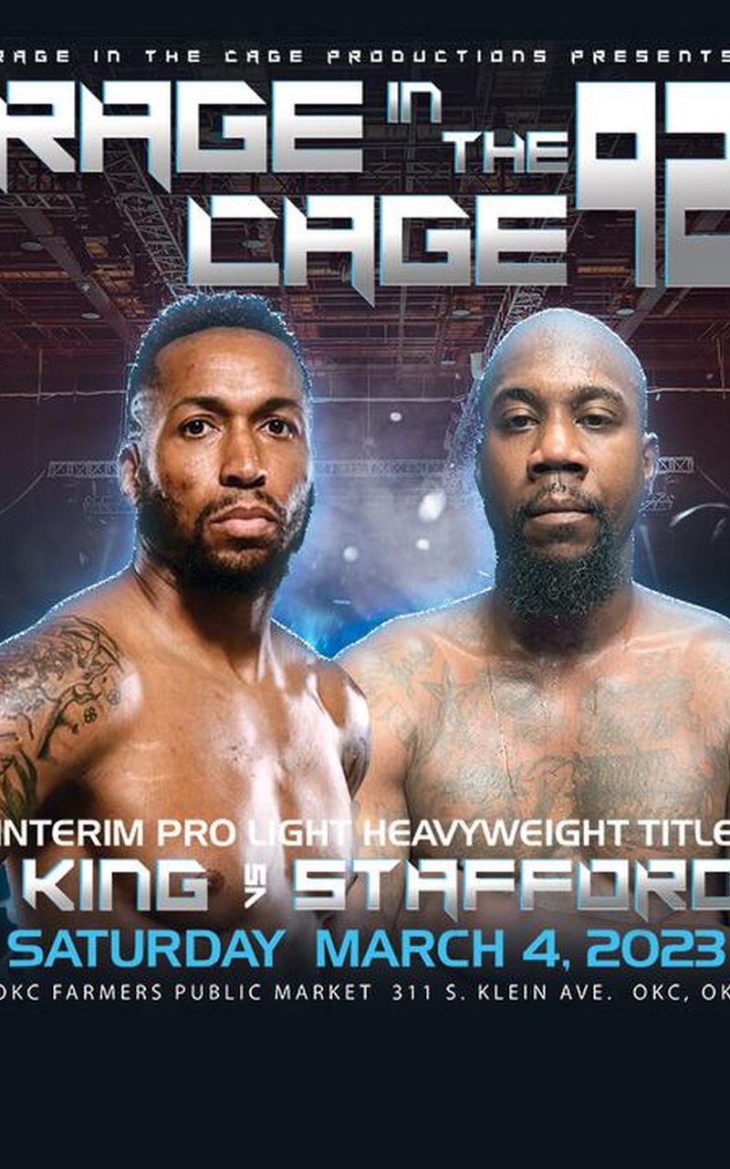 Rage in the Cage OKC 92: John King vs Lamont Stafford - Official Replay ...