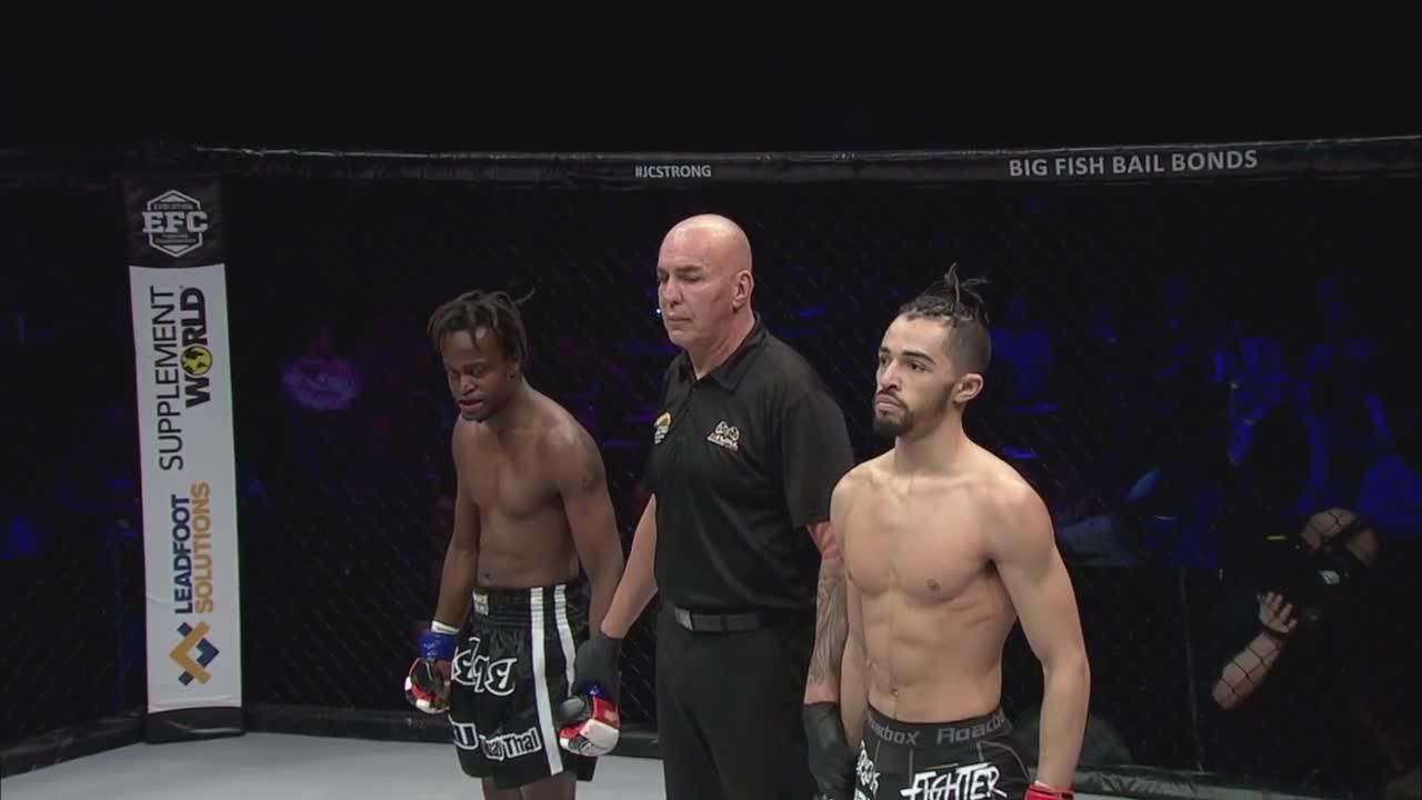Evolution Fighting Championship XVII - David Rickels vs Portland ...