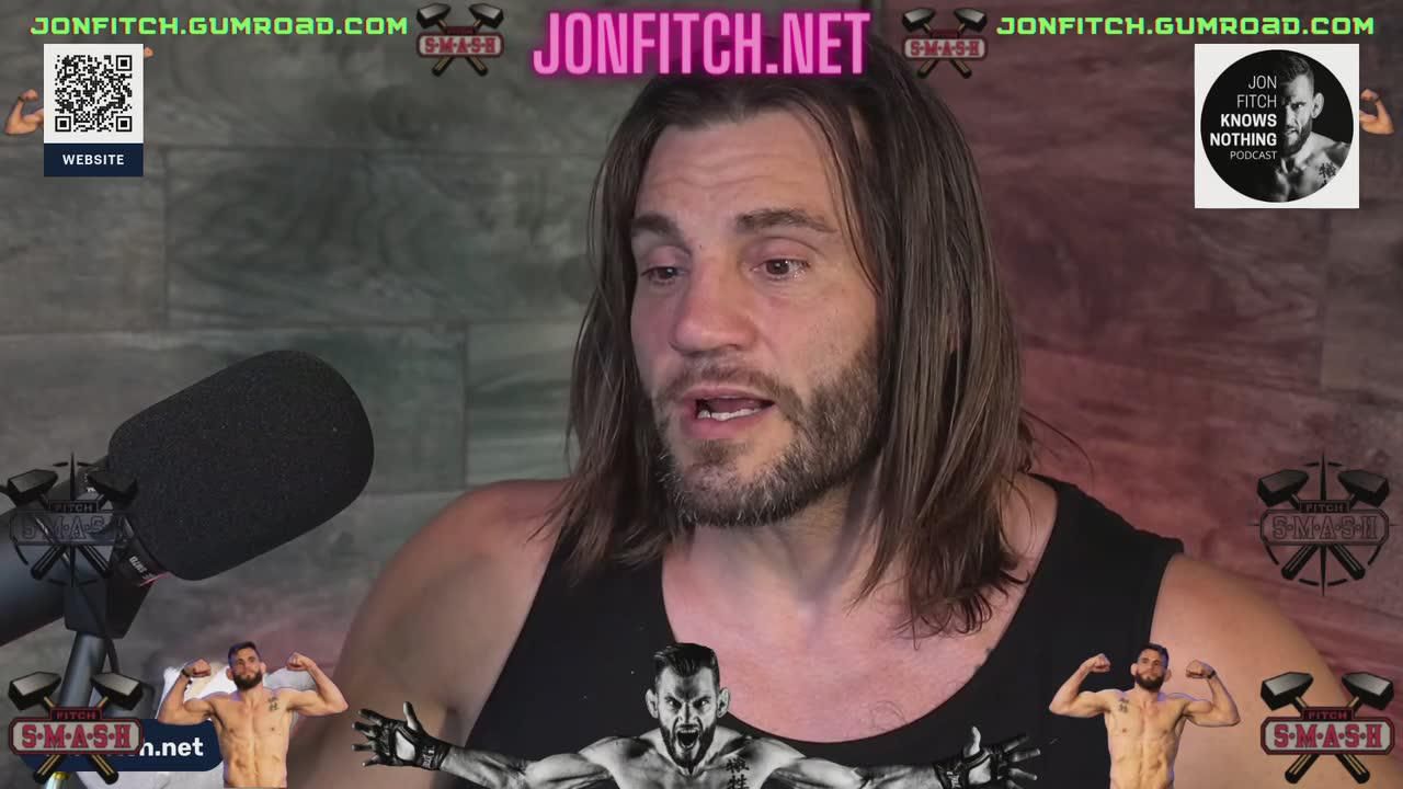 The Jon Fitch Knows Nothing Podcast, April 23rd - Official Free Replay ...