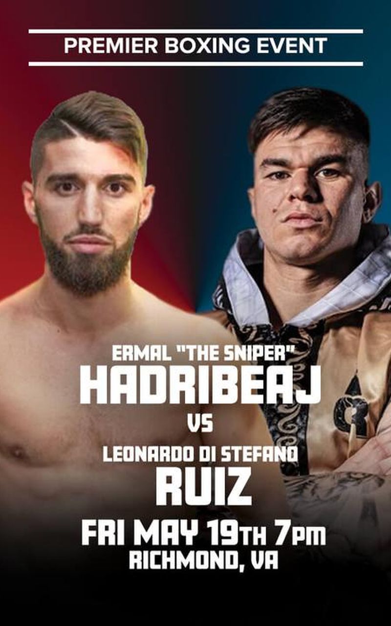 River City Promotions: Ermal "The Sniper" Hadribeaj vs Leonardo Di ...