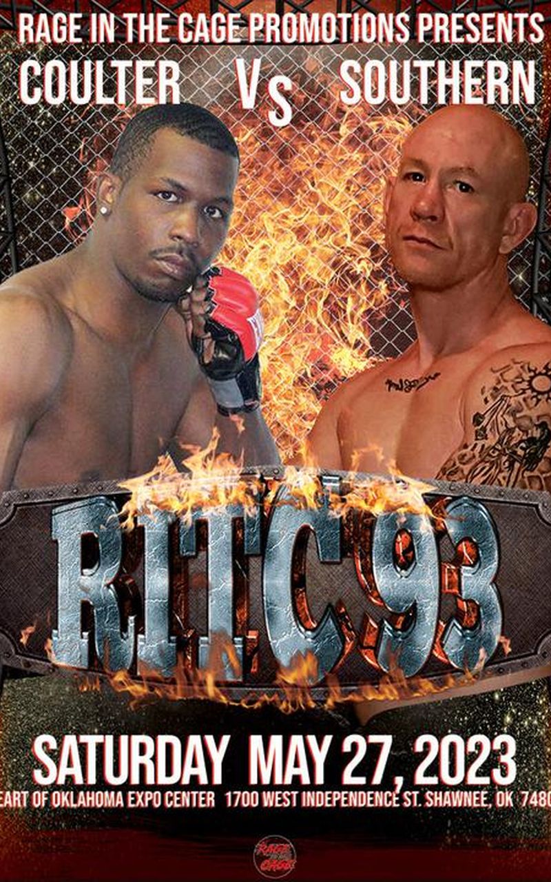 Rage in the Cage OKC 93 - Tyson Southern vs Ken Coulter - Official ...