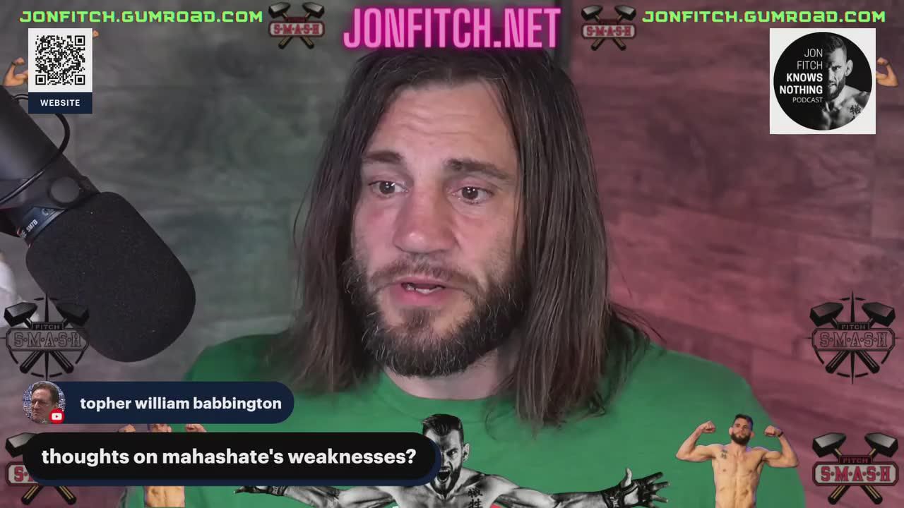 The Jon Fitch Knows Nothing Podcast, May 21st - Official Free Replay ...