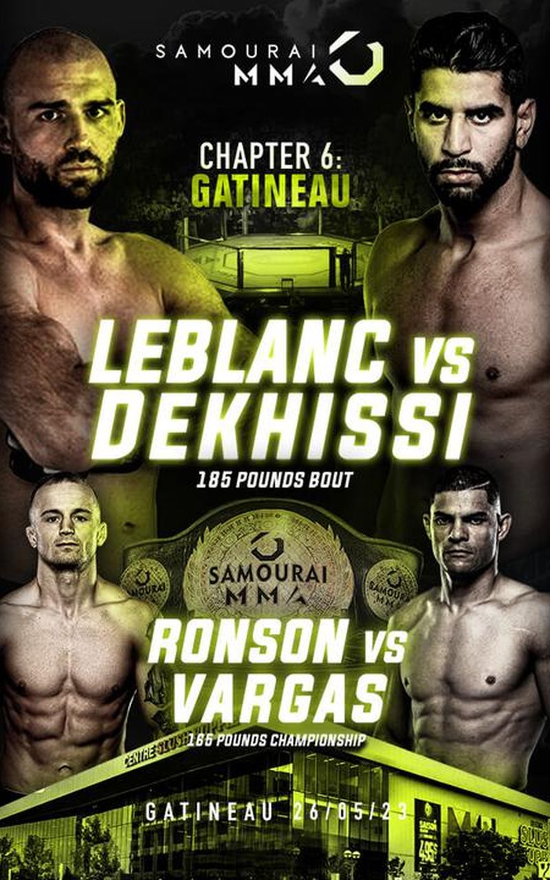 Samourai MMA 6 - Julien Leblanc vs Sallah-Eddine Dekhissi - Official ...