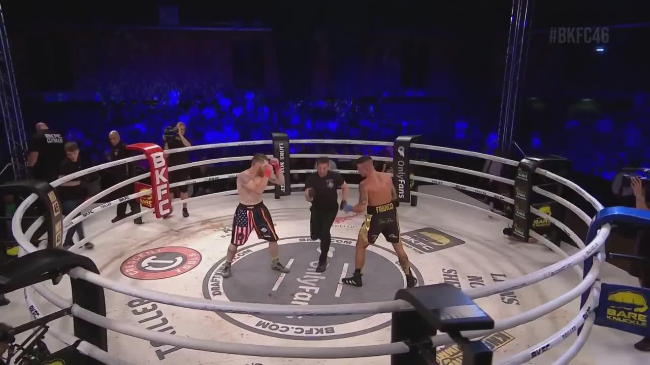 BKFC 46 Newcastle: Rico Franco vs Kaleb Harris - Official Replay - TrillerTV - Powered by FITE