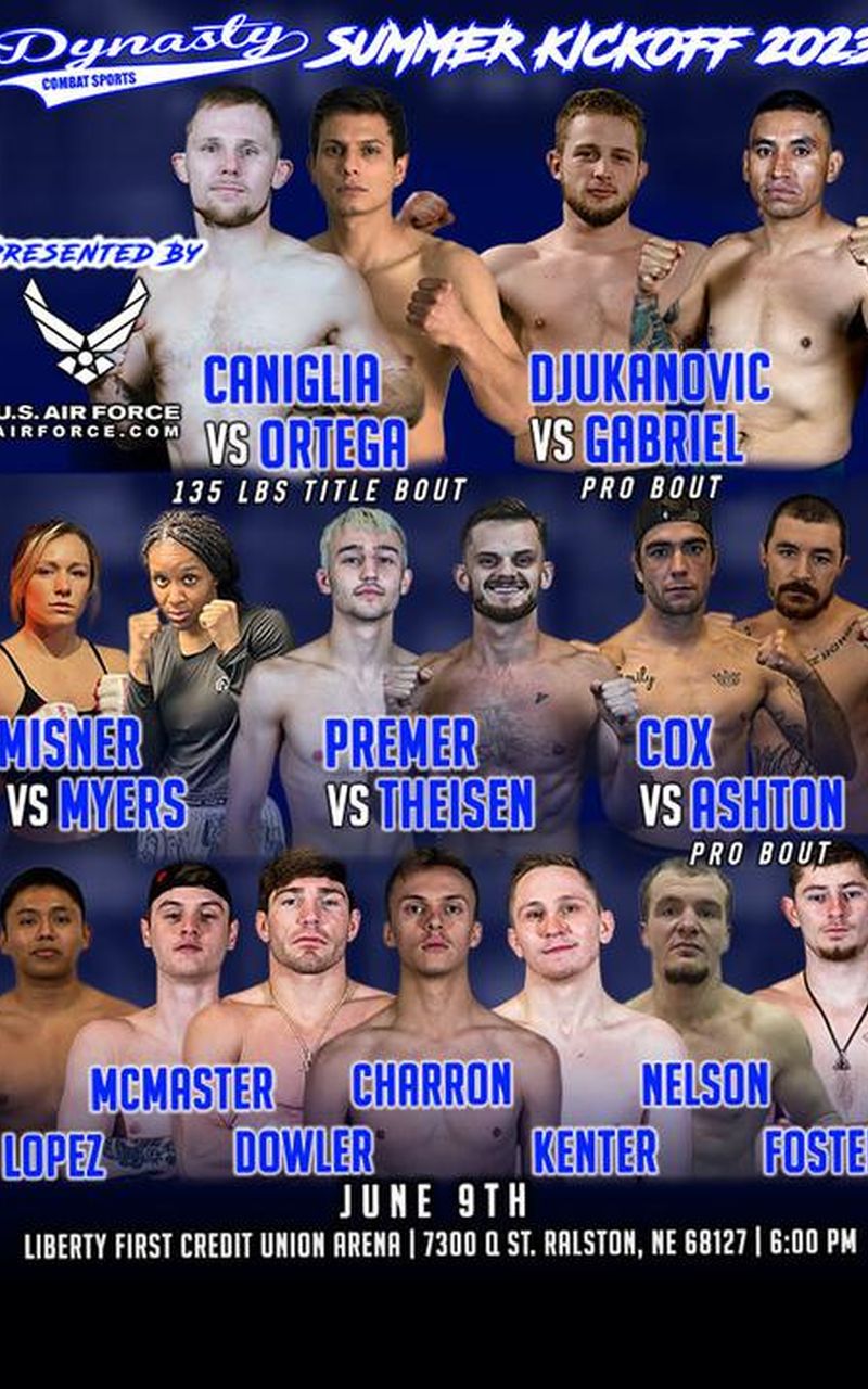 Dynasty Combat Sports: Summer Kickoff 2023 - Official Replay ...