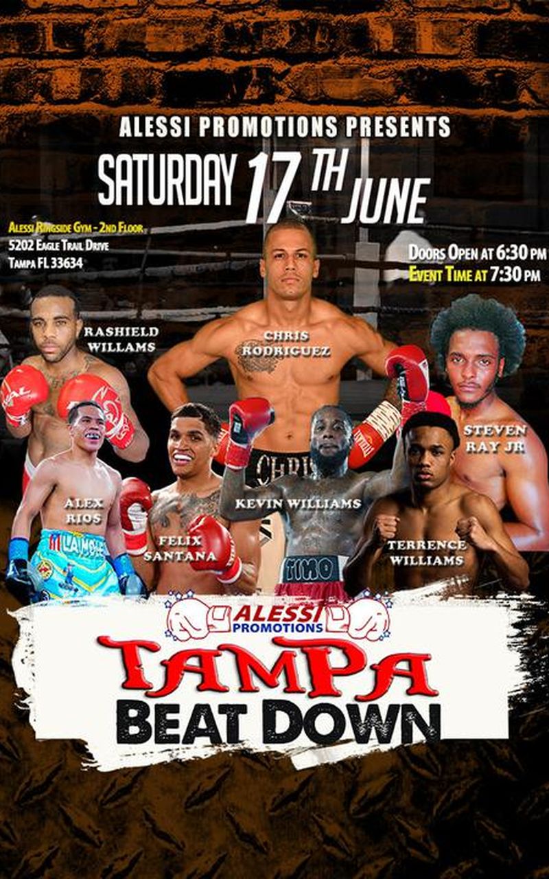Alessi Promotions: Tampa Beat Down, June 2023 - Official Replay ...
