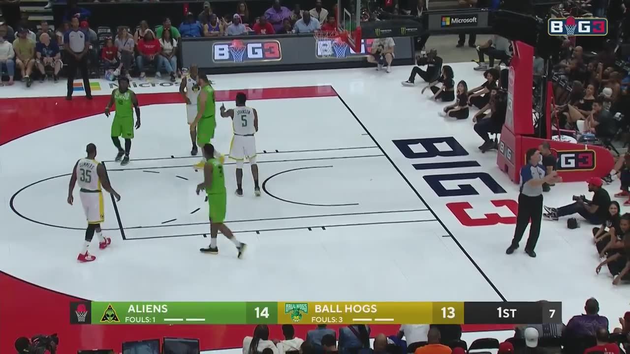 BIG3 Week 1: Aliens vs Ball Hogs - Official Replay - TrillerTV - Powered by FITE